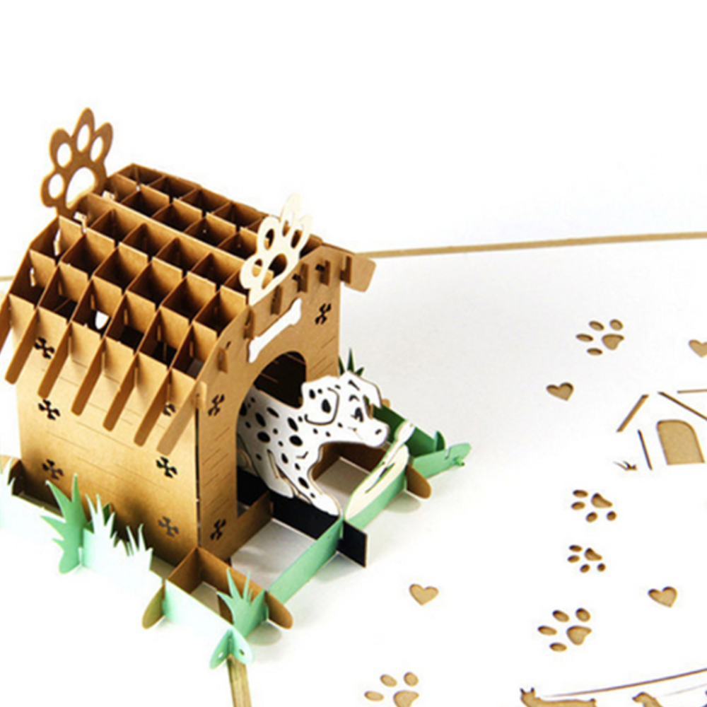 Puppy 3D Pop Up Card – Milx Designs