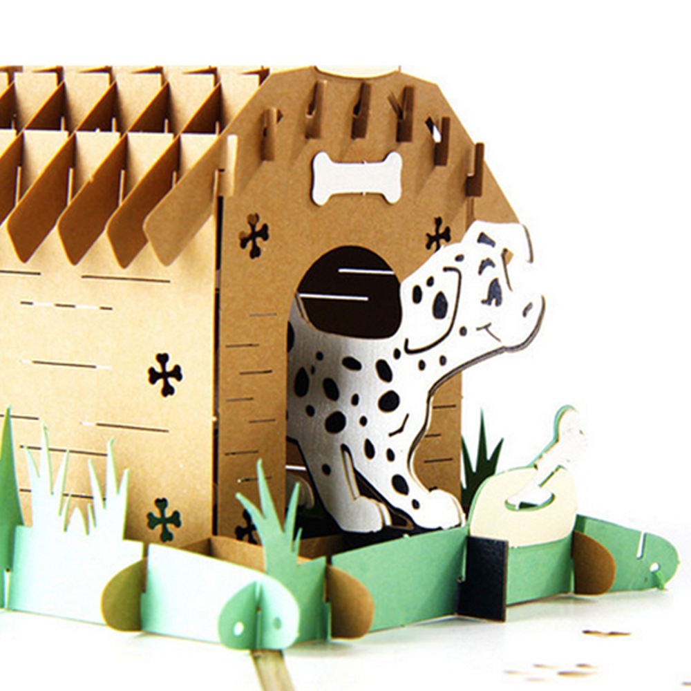 Puppy 3D Pop Up Card – Milx Designs