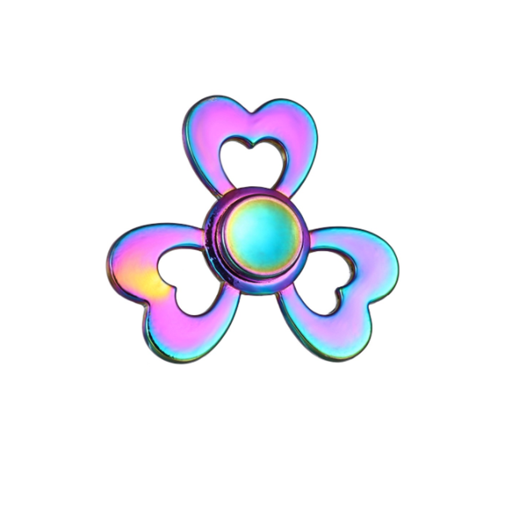Queen of Hearts Iridescent Fidget Spinners – Milx Designs