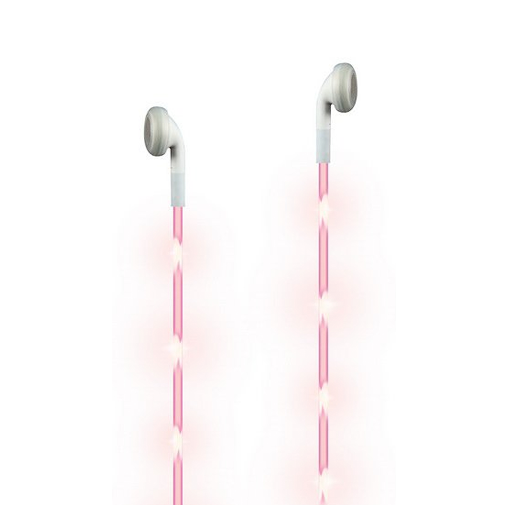 Pink Light Up Earbuds – Milx Designs