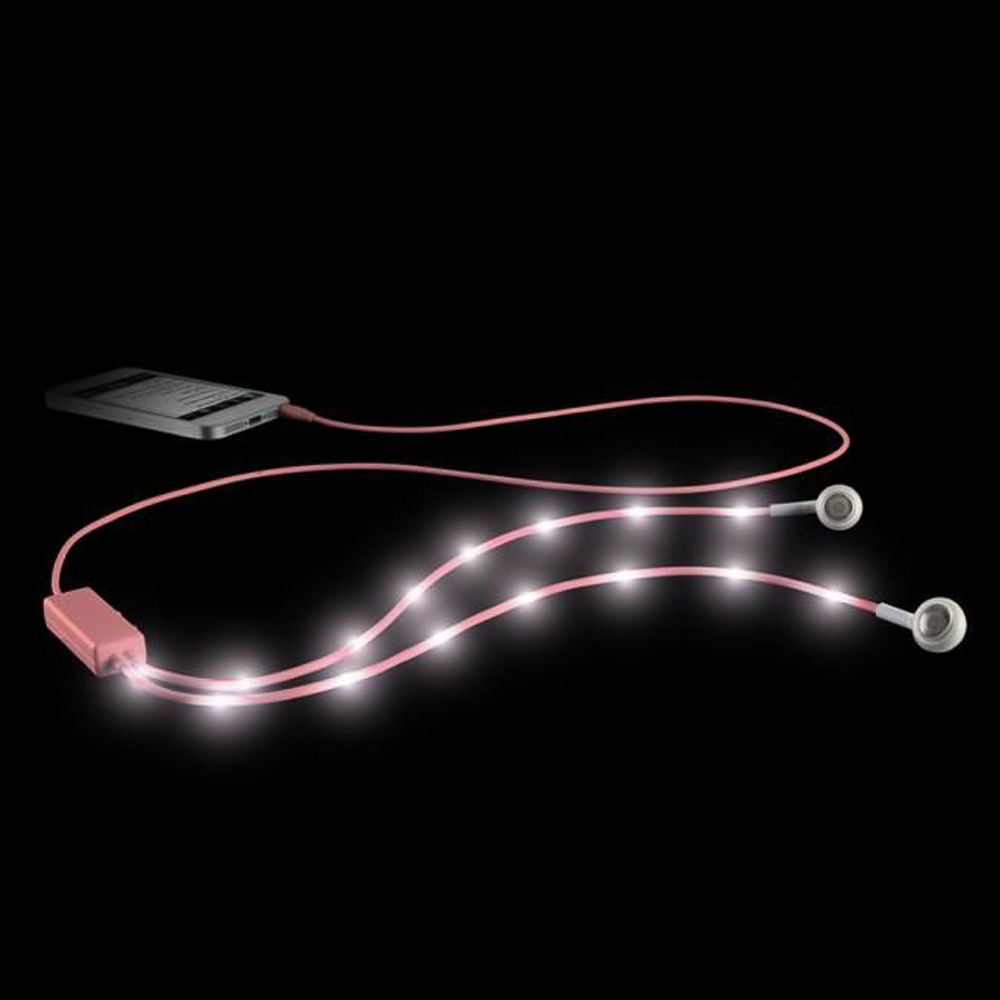 Pink Light Up Earbuds – Milx Designs