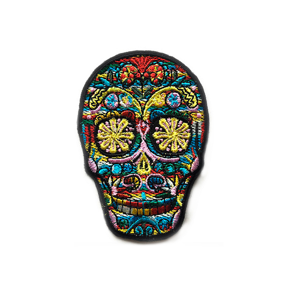 Sugar Skull Patch – Milx Designs