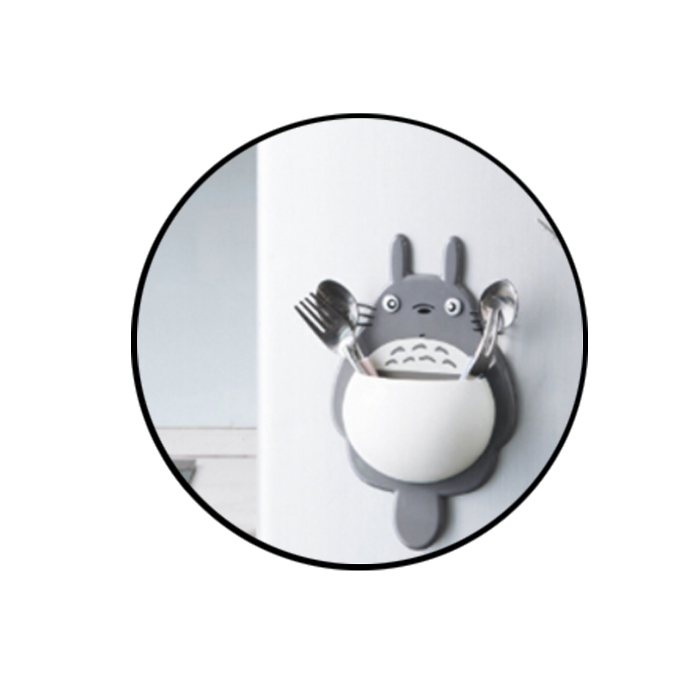 Totoro Storage Basket with 3 Suction Cups – Milx Designs